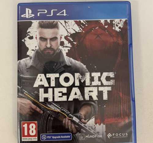 Atomic heart ps4 диск