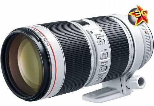 Объектив Canon EF 70-200mm