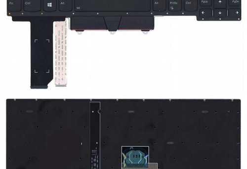 Клавиатура Lenovo Thinkpad E14 черная с подсветкой