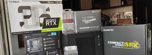Игровой mini-ITX пк (i5-11400f+RTX3060)