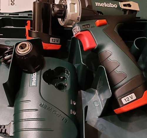 Шуруповерт metabo powerMaxx