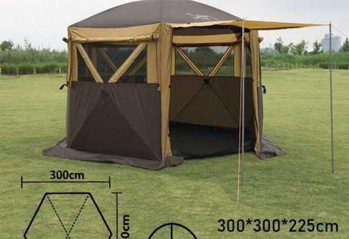 Шатер палатка автоматическая шестиугольный летний