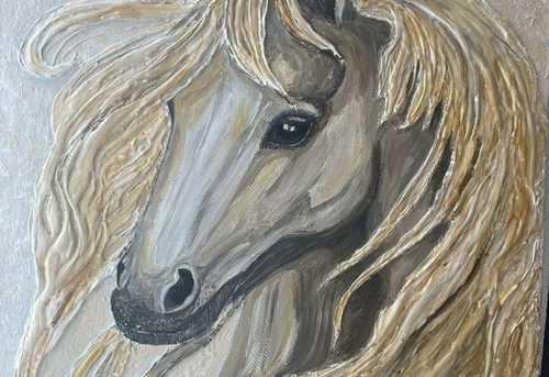 Картина интерьерная лошадь