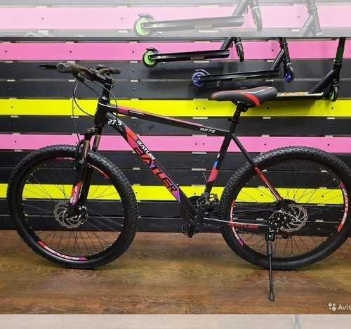 Велосипед горный Черный-розовый
