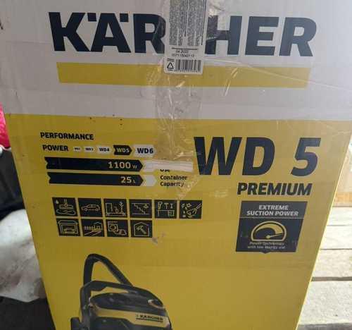 Пылесос karcher wd5