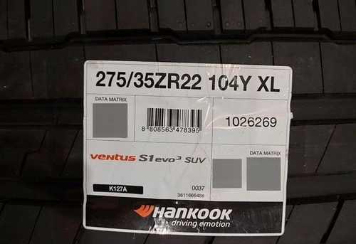 Hankook Ventus S1 Evo3 SUV K127A 275/35 R22 104Y