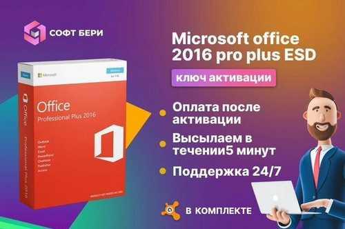 Microsoft office 2016/2013/2010 pro plus