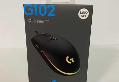 Игровая мышь Logitech G102 Lightsync Black