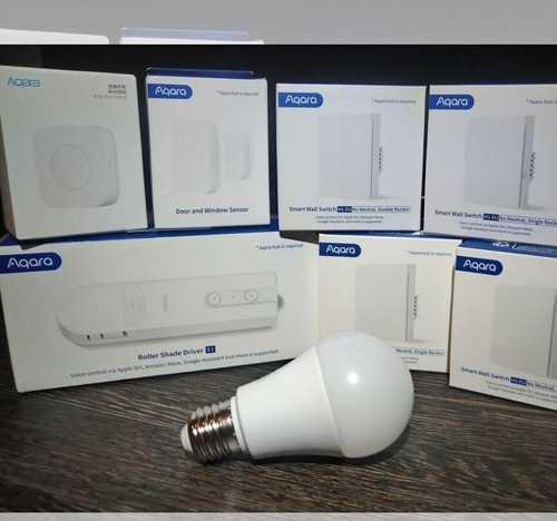 Комплект устройств Zigbee для умного дома Aquara