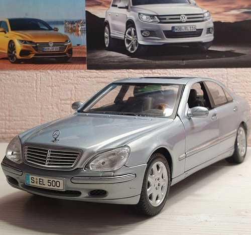 Mercedes w220 1/18 maisto