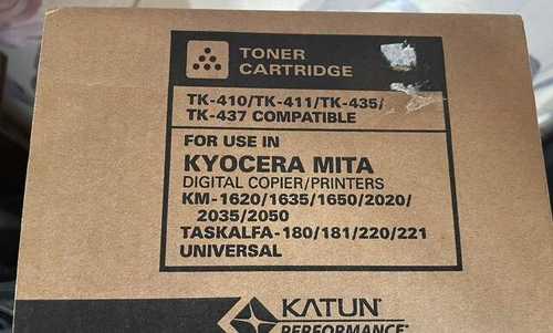Тонер-картридж Kyocera TK-410 TK-435 (Katun)