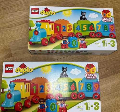 Lego duplo 10847 Поезд Считай и играй