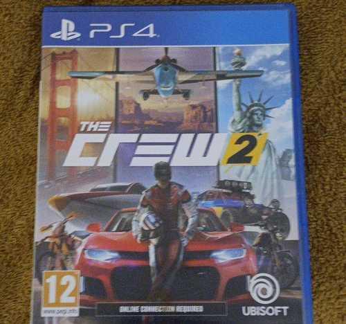 Игра на ps4 the crew 2