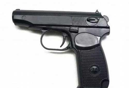 Игрушечный макет резиновый пистолета "Макаров"