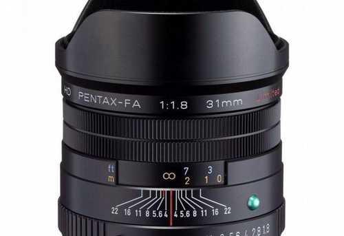 Pentax HD FA 31mm f/1.8 Limited
