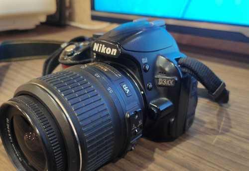 Зеркальный фотоаппарат nikon d3100 body