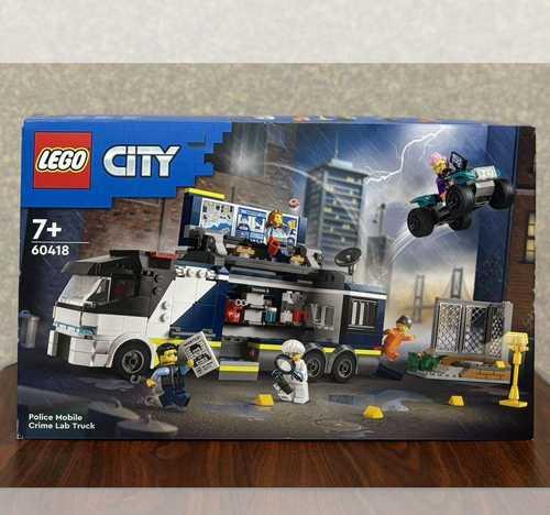 Lego City 60418 Полицейский грузовик