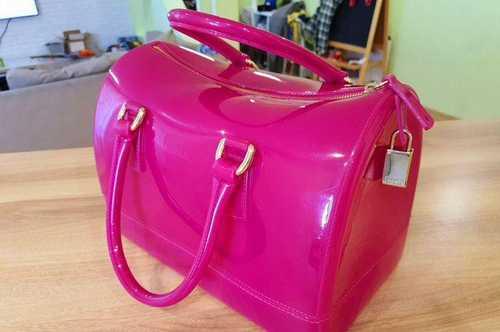 Сумка Furla candy bag оригинал фуксия