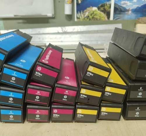 Картриджи HP 976YC