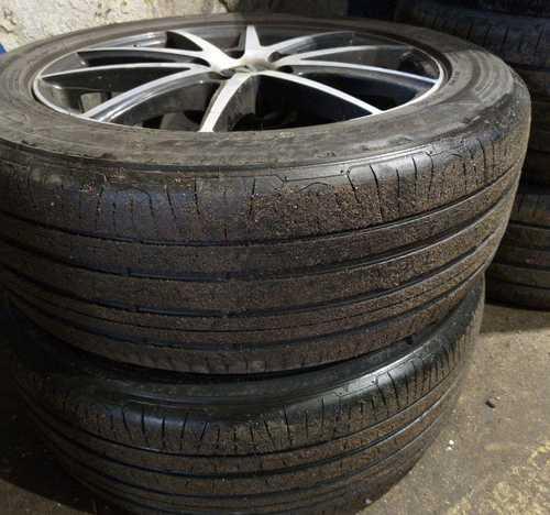 Колеса Nitto 215/55/R17 на дисках Scad