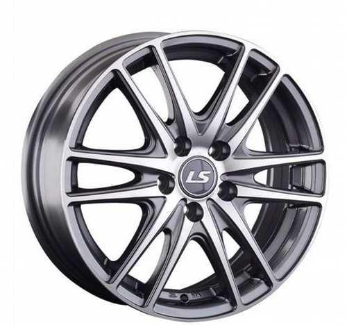 Диски LS Wheels 362 6,0x16 4x100 ET:41 60.1 GMF (темно-серый,полировка)