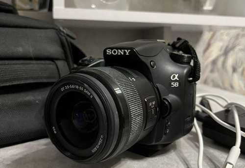 Зеркальный фотоаппарат sony a58