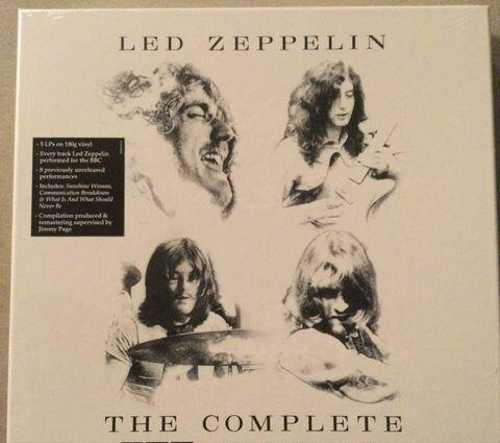 LED zeppelin Complete BBC Sessions 5 LP,new