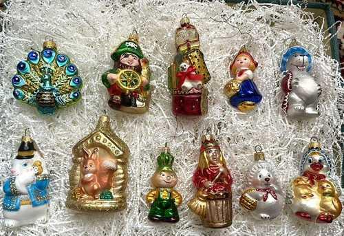 Елочные игрушки стекло украина