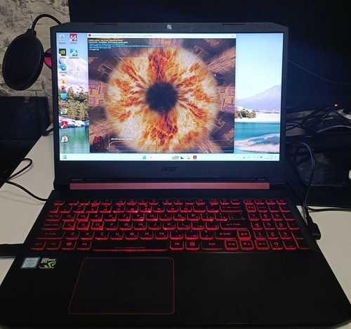 Игровой Ноутбук Acer Nitro I7,1650,RAM 16,SSD 512