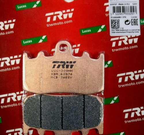 Колодки тормозные sinter TRW MCB748SV