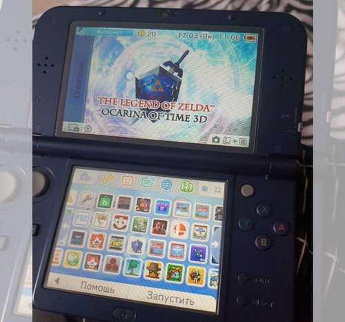 New Nintendo 3ds LL 128gb прошитая