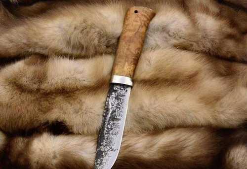 Охотничий нож Бурлак (Ручная ковка 9хс)