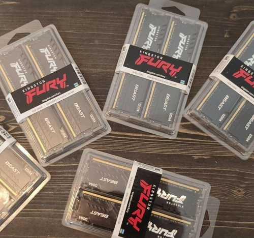 Оперативная память Kingston furry 16 gb