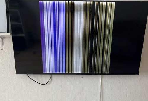 Телевизор на запчасти hisense 50A6BG