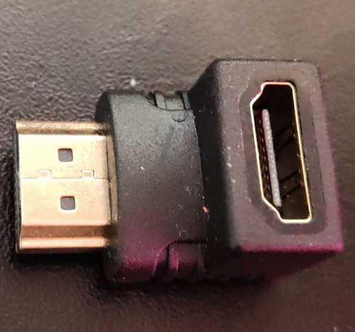 Переходник hdmi угловой