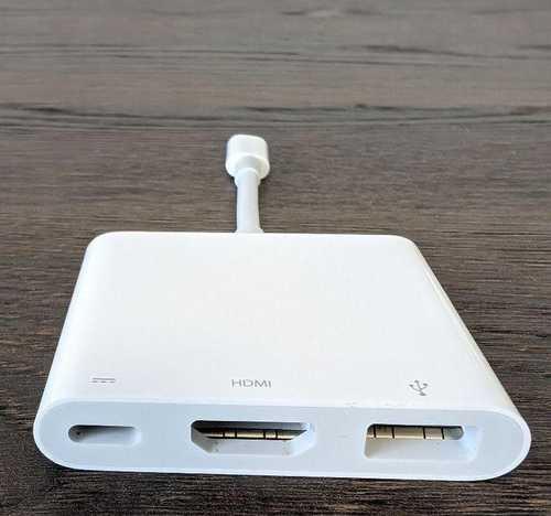 Адаптер Apple USB-C hdmi usb-a