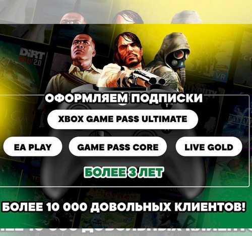 Xbox Game Pass Ultimate и EA Play