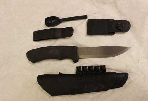Нож Morakniv Bushcraft Survival Knife чёрный