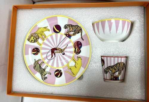 Набор детской посуды Hermes circus