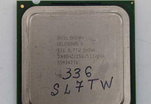 Процессор Intel Celeron D 336, SL7tW