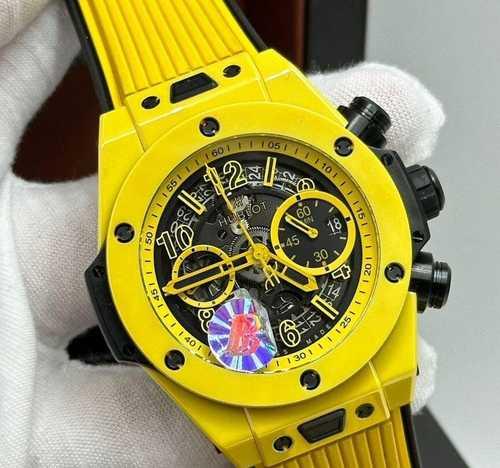 Часы Hublot Big Bang Unico Yellow Magic