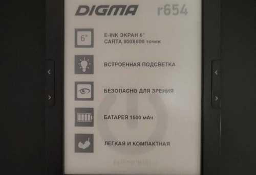 Электронная книга Digma r654 (на запчасти)
