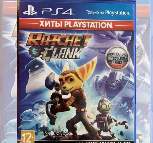 Ratchet Clank ps4 диск