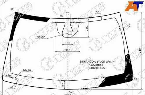 Стекло лобовое jeep grand cherokee