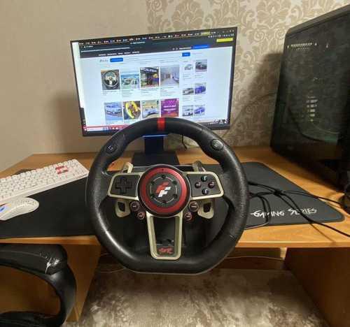 Игровой руль flashfire suzuka racing wheel ES900r