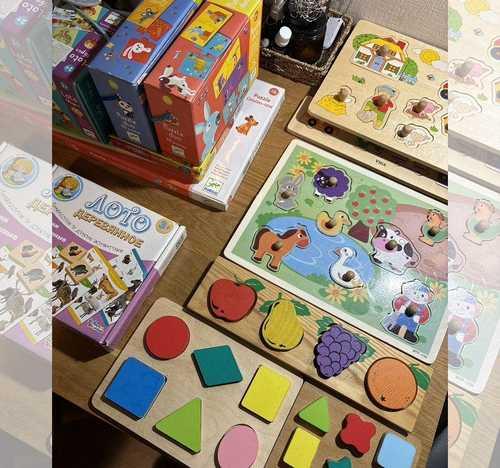 Развивающие игрушки 1,5-2,5 года