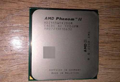 Socket-AM3 AMD Phenom II 555BE (Phenom II X4 B55)