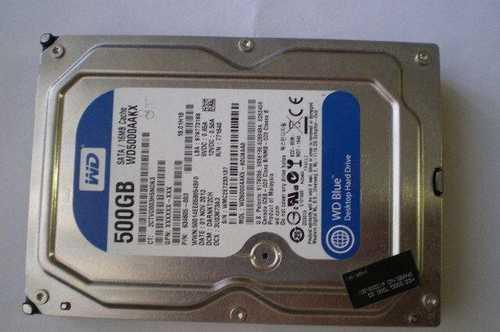 Жесткий диск 500 Гб SATA WD Blue
