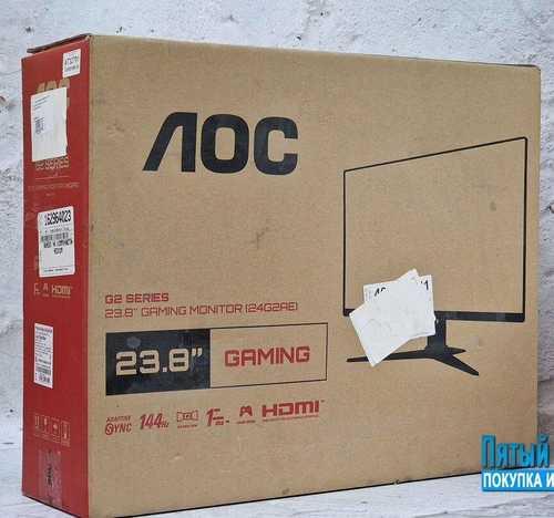 Игровой монитор 144Hz 1ms IPS LED AOC 24G2AE