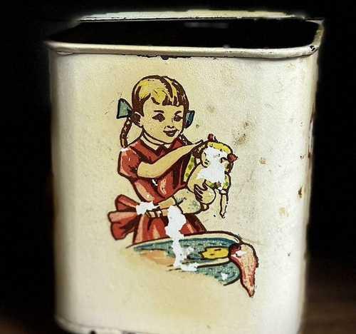Редкая заводная игрушка СССР "стиральная машина"